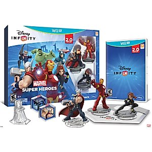 Disney INFINITY: Marvel Super Heroes (2.0 Edition) Video Game Starter Pack - Wii U