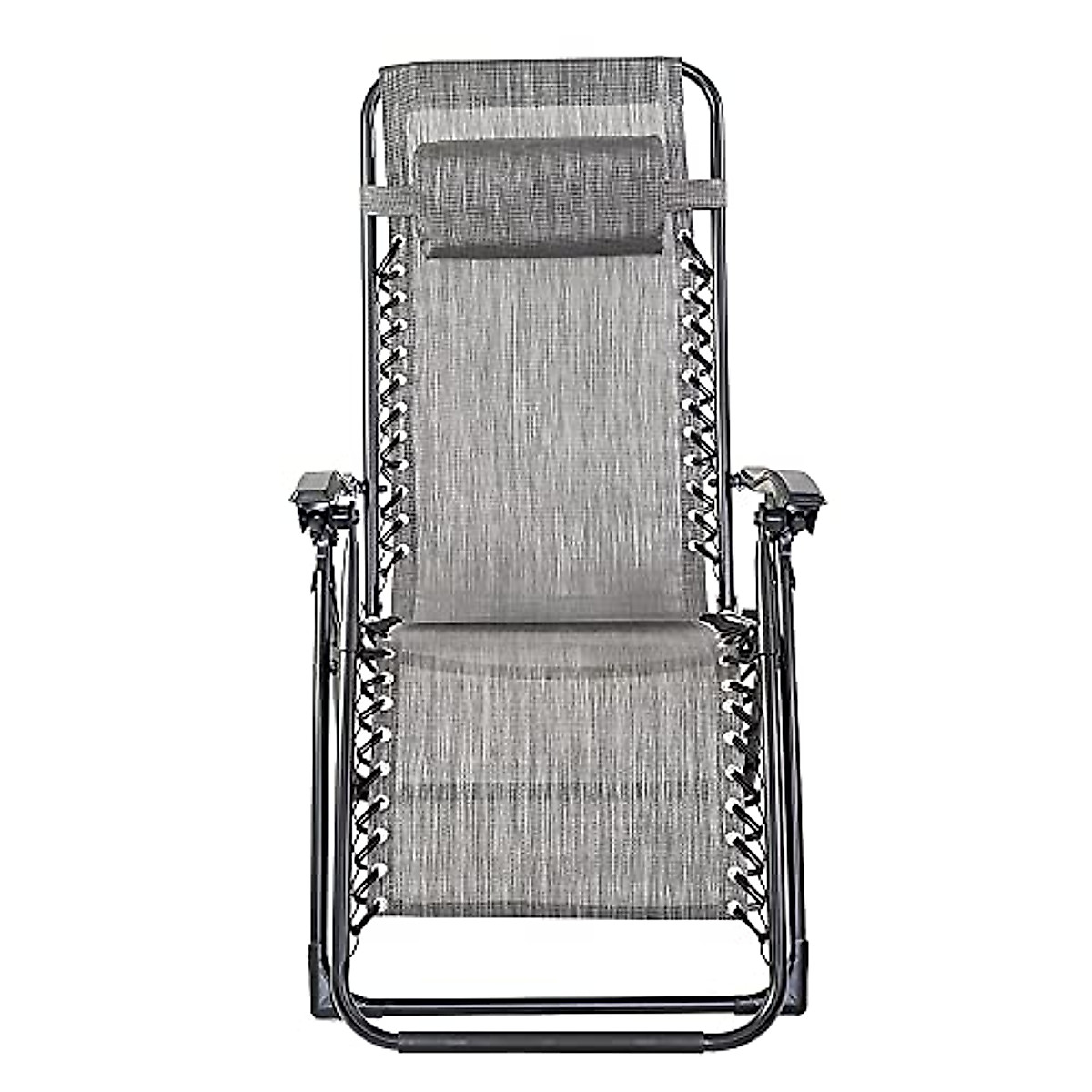 Sun-Ray 203078 Grey Upgraded Gravity Chairs, 35.43 x 25.59 x 41.5 Inches