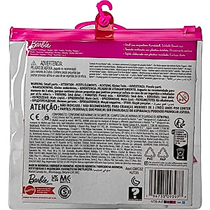 Barbie Clothes, Fashion and Accessory 2-Pack Dolls, 2 Dressy Floral-Themed Outfits with Styling Pieces for Complete Looks