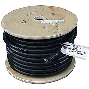 Deka East Penn (04915) 100' 7-Wire Multi-Gauge Cable, Yellow,Blue,White,Green