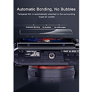 WH1916 D850 Screen Protector for Nikon D850 D810 D780 D750 D500 D7200 D7100 DSLR Camera (3 Pack), Tempered Glass 0.33mm thickness 9H Hardness