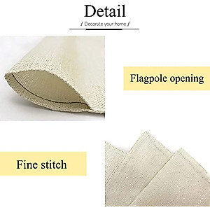 ITNOTC Garden Flags Patriotic, American flag American Gnome God Bless Freedom Independence Day Memorial Day Yard Decor Welcome House Flag Vertical Burlap Yard Flags for Outdoor Decorations 12 x 18 Inch