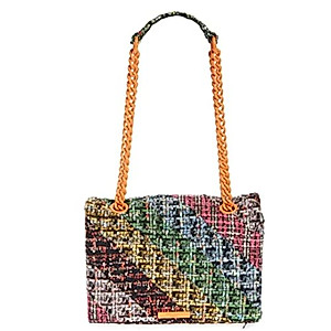 Kurt Geiger Women’s Kensington Large Multicolor Tweed Shoulder Bag