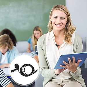 ERINGOGO lavalier Microphone USB mic pro Microphone Phone mic Mini mic Mini Broadcast Mic Clip- on Mic Lapel Mic Condenser Clip on Microphone Professional Mic lav mic TPE Wireless