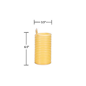 Candle by the Hour 80-Hour Refill, Eco-friendly Natural Beeswax with Cotton Wick