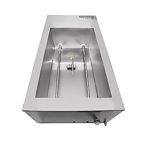 ALDKitchen Chocolate Melting Pot | Manual Control Chocolate Melter for Home or Bakery Use | 3 Tanks for 13.5 lb (6 kg) of Tempered Chocolate | 110V | 1kW