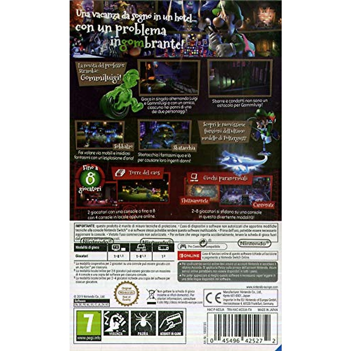 Luigi's Mansion 3 - Nintendo Switch (Italy Version)