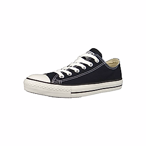 Converse Chuck Taylor All Star Canvas Low Top Sneaker,Black,7.5 US Men/9.5 US Women