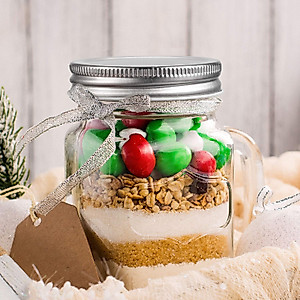 Chuangdi 30 Packs Mason Jar Lids Regular Mouth Leak Proof Secure Mason Storage Solid Caps (Silver)