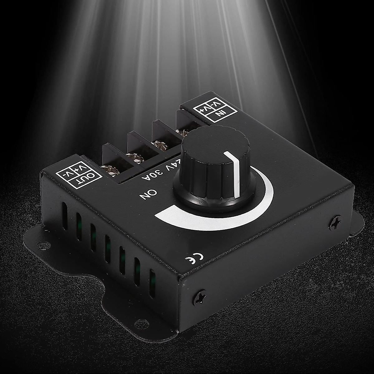 LED Light Strip Dimmer, Led Dimmer Switch - 12V-24V 30A Led Switch Dimmer Controller Manual Operation for Strip Light Single Color, Dimmer Switches For Led Lights