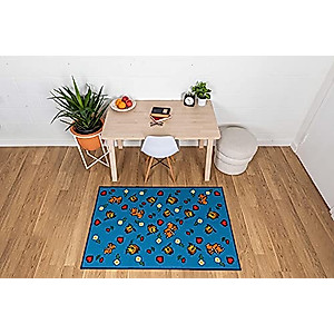 Minecraft Mob Printed Area Rug | Indoor Floor Mat, Accent Rugs For Living Room and Bedroom, Home Decor For Kids Playroom | Video Game Gifts And Collectibles | 60 x 39 Inches