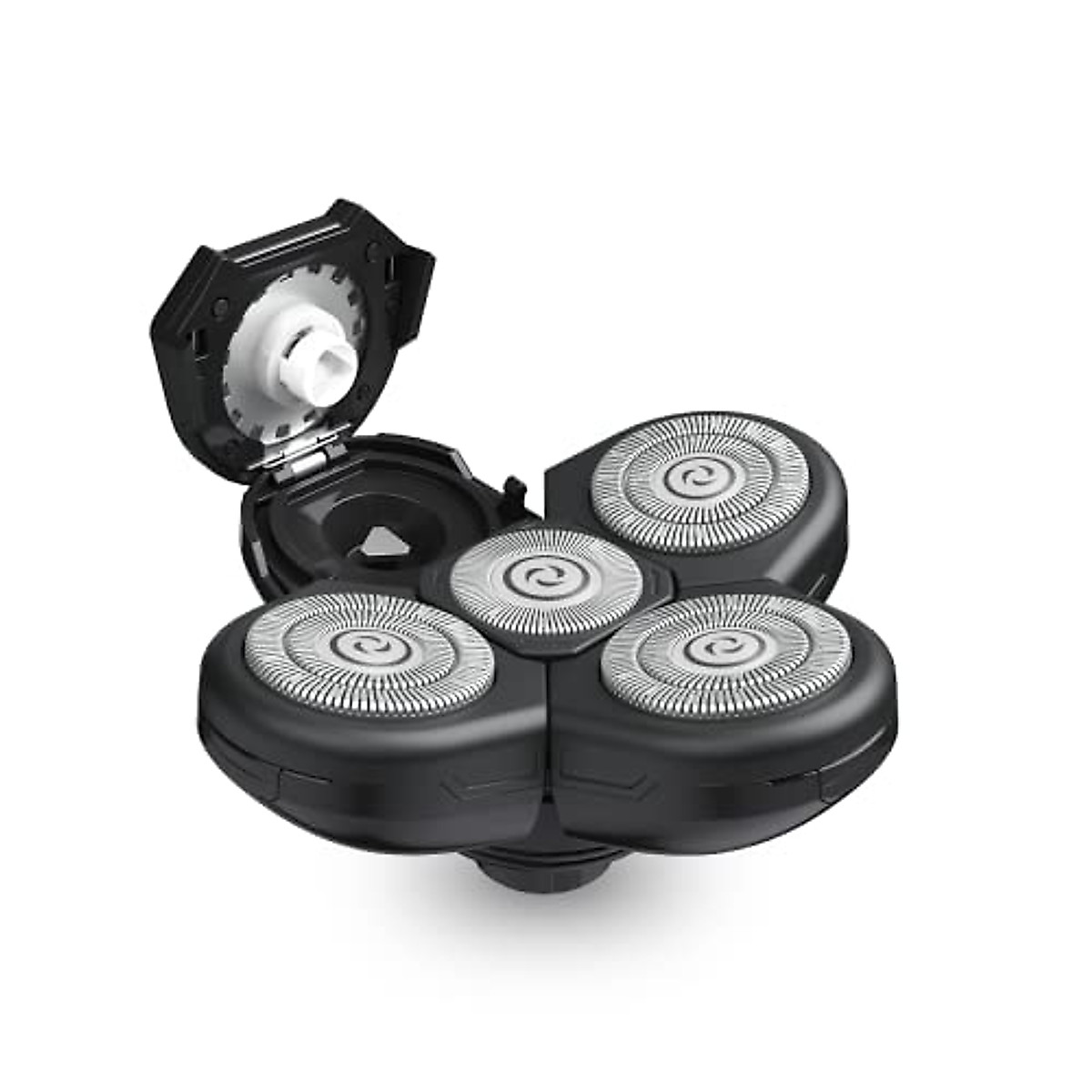 FlexSeries Blade Refills - 5-Head ScalpSafe Anti-Nick Blades, Waterproof Rotary Replacement Blades for FlexSeries Head Shaver from Freebird