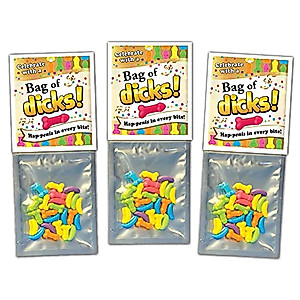 3 Pack - Adult Gag Candy - Weener Bananas Funny Party Favor