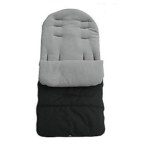 Replacement Parts/Accessories to fit Bumbleride Jogger Strollers and Car Seats Products for Babies, Toddlers, and Children (Grey Foot Muff)