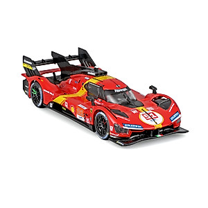 Bburago - 1/43 Ferrari Racing 499P LMH 2023#51 - New 2024: Immerse Yourself in The Excitement of Races with This Authentic Replica That Combines The Power and Speed of The Legendary #51