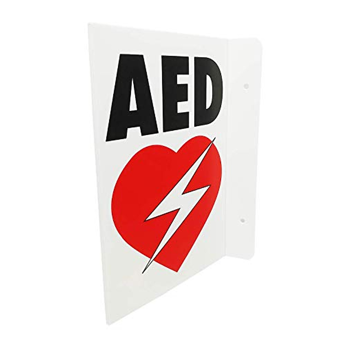 CPR Savers Foldable Panel AED Wall Sign for Business, School, Restaurant, Office or Any Public Place (1)