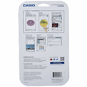 Casio Touchscreen with Stylus Graphing Calculator, 4.8 (fx-CG500)