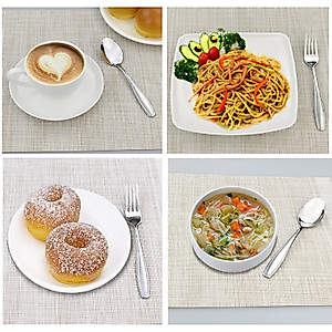 Pekky 80-piece Stainless Steel Flatware Set, Service for 16