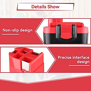 VANON 2Pack 14.4V 3.6Ah BAT140 Ni-MH for Bosch 14.4V Battery BAT038 BAT040 BAT041 BAT159 Compatible with Bosch 14.4V Cordless Power Tools