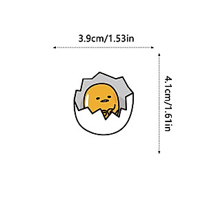 Gudetama Stickers 210pcs Japanese Lazy Egg Stickers Stickers,for Water Bottle,Laptop,Luggage，Phone,Skateboard Stickers for Teens Girls Kids Vinyl Stickers