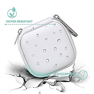 BOVKE Carrying Case for Bose QuietComfort Earbuds II/Bose QC Earbuds 2 / QuietComfort Ultra Earbuds Wireless Noise Cancelling in-Ear Headphones, Mesh Pocket for Cables Eartips, Soapstone (Case Only)