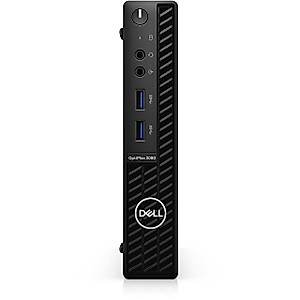 DELL 2022 Newest Optiplex 3080 Micro Form Factor Business Desktop, Intel Core i5-10500T, 32GB RAM, 1TB PCIe SSD, Wi-Fi 6, Bluetooth, Wired Mouse&Keyboard, Windows 11 Pro, Black