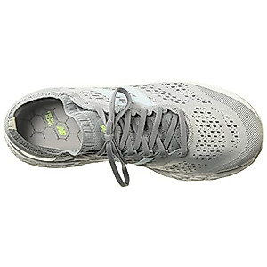New Balance Women's Fresh Foam Vongo V4 Running Shoe, Light Aluminum/Lime Glo, 5