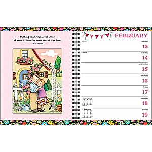 Mary Engelbreit's 12-Month 2023 Monthly/Weekly Planner Calendar: Comforts of Home