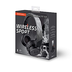 Plantronics BackBeat Fit 505 Wireless Sport Bluetooth Headphones Black