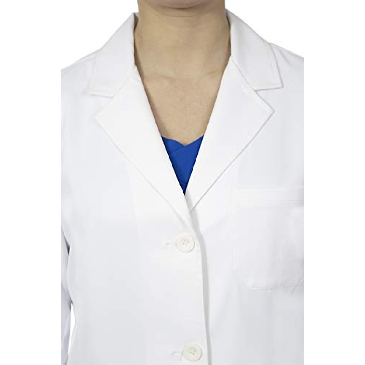 Healing Hands White Lab Coat 5 Pocket 5160 Flo Full Sleeve Women's Consult Lab Coat The White Coat Minimalist Collection White XL