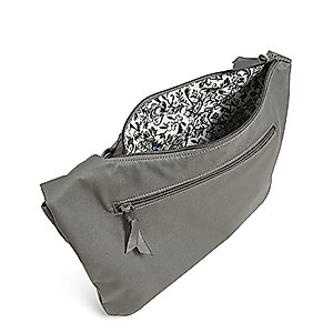 Vera Bradley Women's Cotton Crossbody Sling Purse, Galaxy Gray - Recycled Cotton, One Size