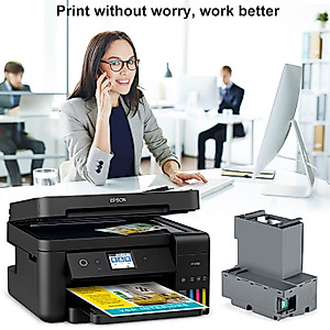 OFFICENTER T04D1 T04D100 Maintenance Box for EcoTank ET-3850 ET-3830 ET-15000 ET-3760 ET-4850 ST-4000 ST-C4100 ET-M2170 ET-5170 ET-3710 ET-4760 XP-5100 Printers