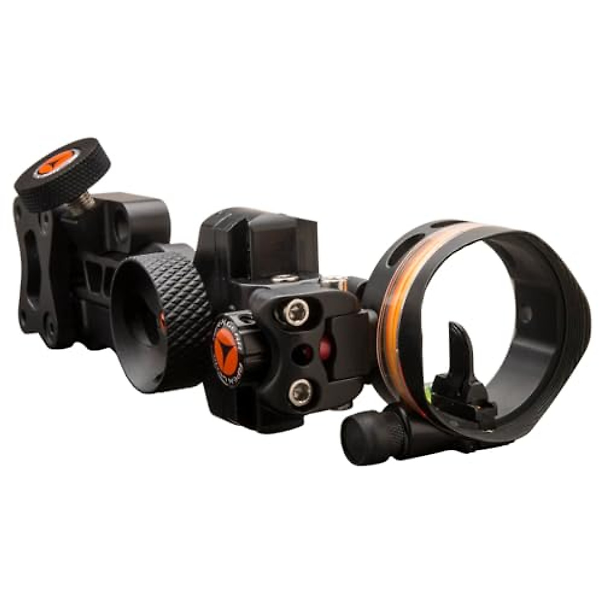 Apex AG2311BD Covert Dovetail 1 Pin .010/.019 Archery Sight, Black, Left Hand/Right Hand