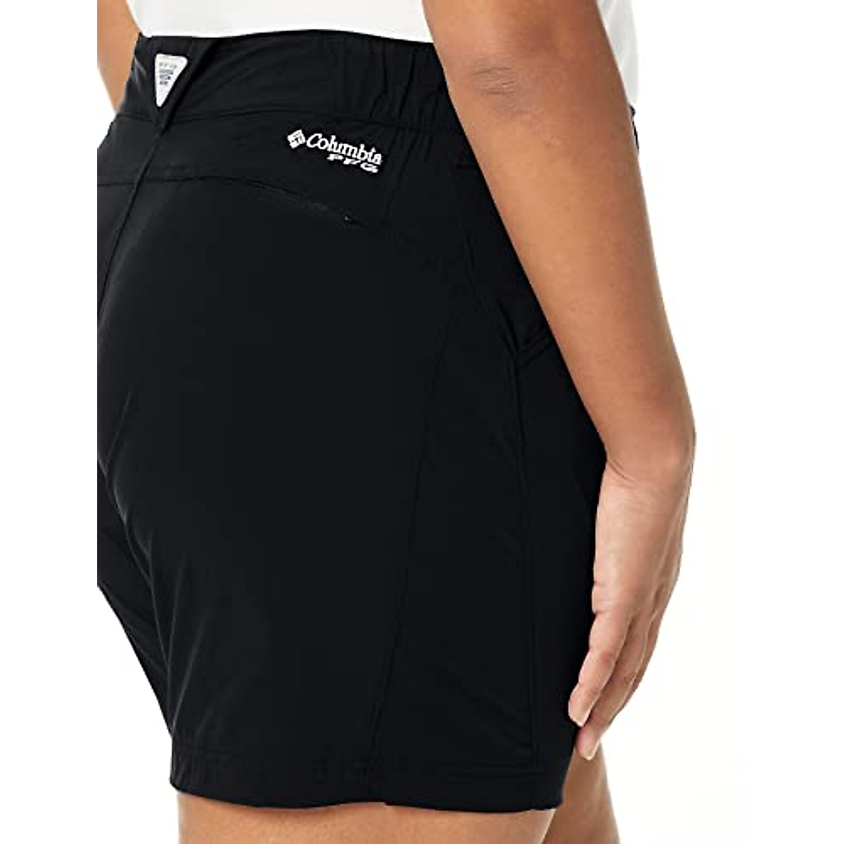 Columbia womens Coral Point III Shorts, Black, 10 Short