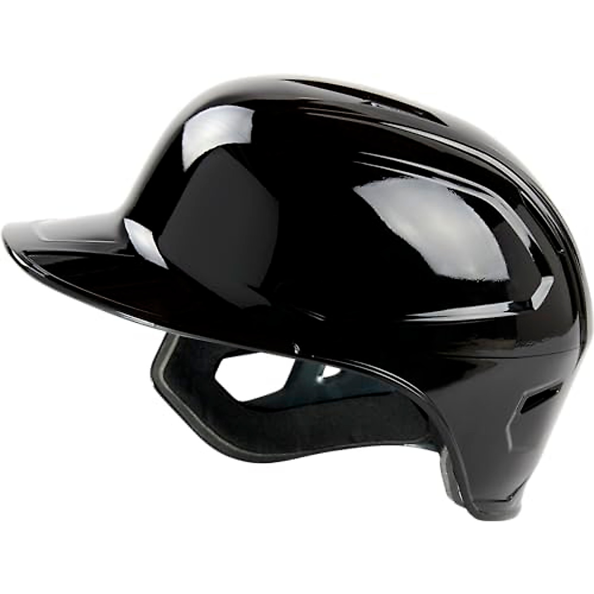 Rawlings | MACH Single Ear Batting Helmet | Right Hand Batter | Large | Black