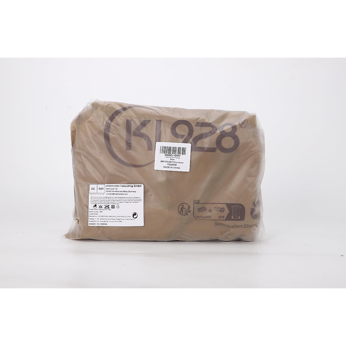 Canvas Sling Bag - Small Crossbody Backpack Shoulder Casual Daypack Rucksack for Men Women Outdoor Cycling Hiking Travel