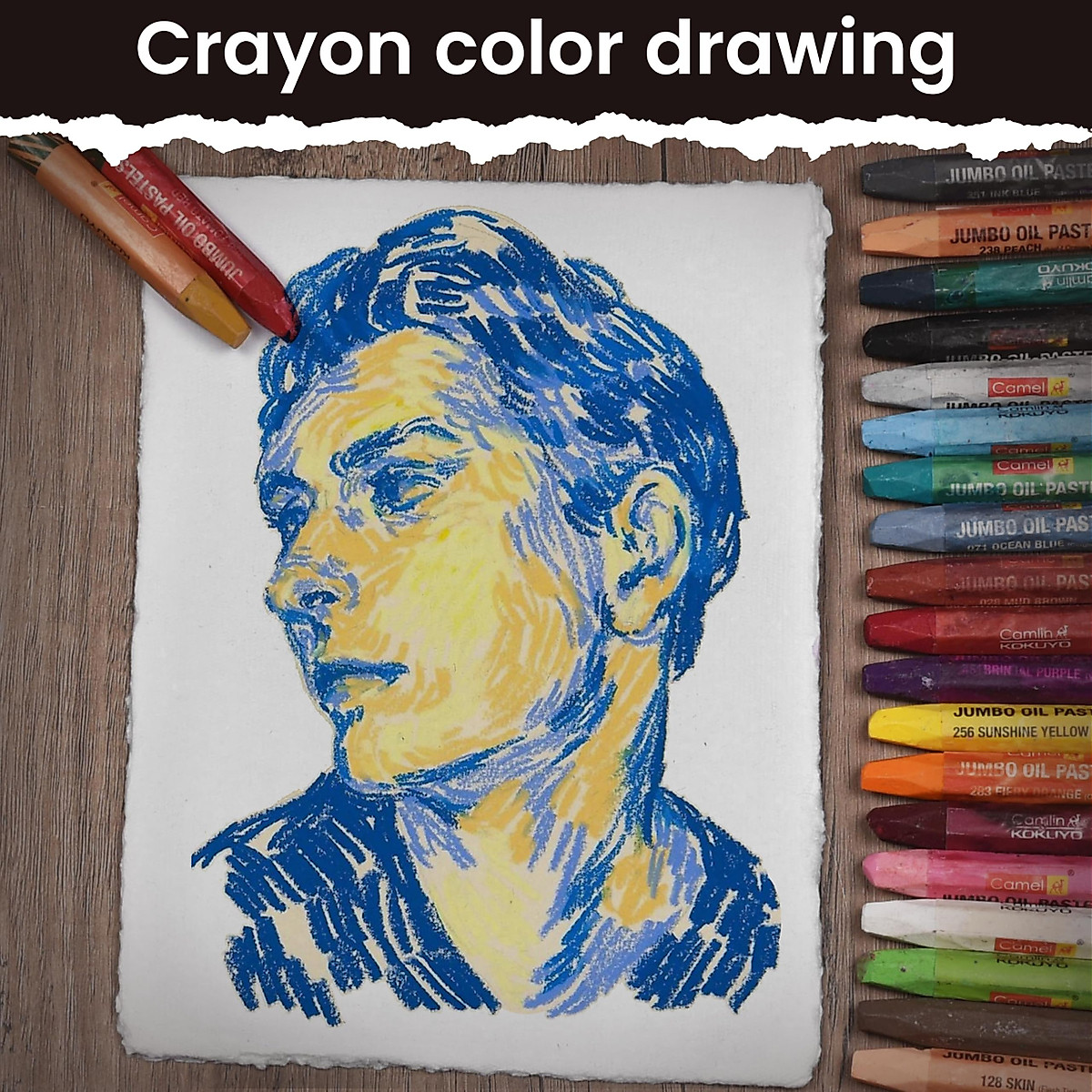 Watercolor Paper - 6 X 4 inches - Mixed Media Watercolor Paper - 200 GSM Thick Deckle Edge Virgin Cotton Handmade Paper - Off White