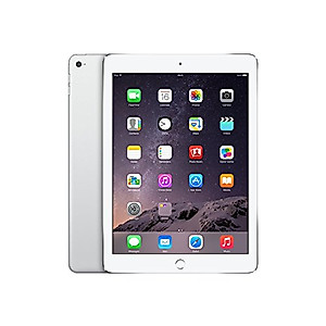 Apple MGLW2LL/A iPad Air 2 9.7-Inch Retina Display, 16GB, Wi-Fi (Silver) (Renewed)