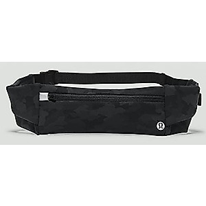 Lululemon Athletica Lululemon Fast and Free Run Belt (Heritage 365 Camo Mini Deep Coal Multi, Size S/M)