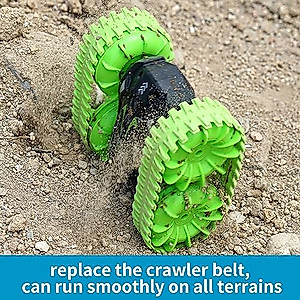 Cheers.US Remote Control Car Cars 4WD Double Sided Rotating Stunt Car Flips Boy Toy Cars High Speed Off Road aterproof RC Crawler Truck Toy for Birthday Holiday