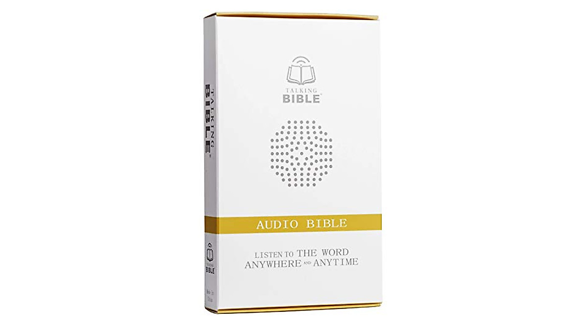 Talking Bible KJV Audio Player - Easy for Seniors, Kids, Blind