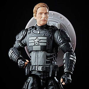 Avengers Hasbro Marvel Legends Series Gamerverse 6-inch Collectible Stealth Captain America Action Figure Toy, Ages 4 and Up