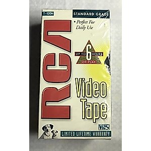 RCA T-120H VHS Video Cassette 120-Minutes (2-Pack)