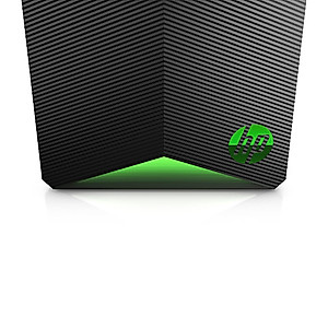 HP Pavilion Gaming Desktop, AMD Radeon RX 5500, AMD Ryzen 5 5600G Processor, 8 GB RAM, 512 GB SSD, Windows 11 Home, 9 USB Ports, Keyboard and Mouse Combo, Pre-Built PC Tower, Black