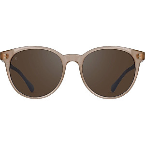 RAEN Ð Norie Ð Womens Lightweight Cat-Eye Sunglasses UV Protection - Rose/Brown Silver Mirrored Lens (Size 53 MM)