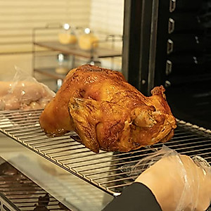 LANEJOY BBQ Grill Grates Replacement, Stainless Steel Barbecue Wire Mesh, Multifunction Cooking Grate for Outdoor Grill 2 Pack （15 3/4''*11 13/16''）