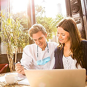 Premium Eyeglasses Strap, Ftojos 4 PCS Eye Glasses String Holder Chains for Men and Women, Adjustable Sunglasses Strap Neck Retainer, Elastic Eyeglass Cord with 8 Lanyard Clips Hooks