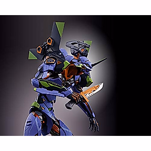 TAMASHII NATIONS Bandai Metal Build Eva-01 Test Type Neon Genesis Evangelion Action Figure