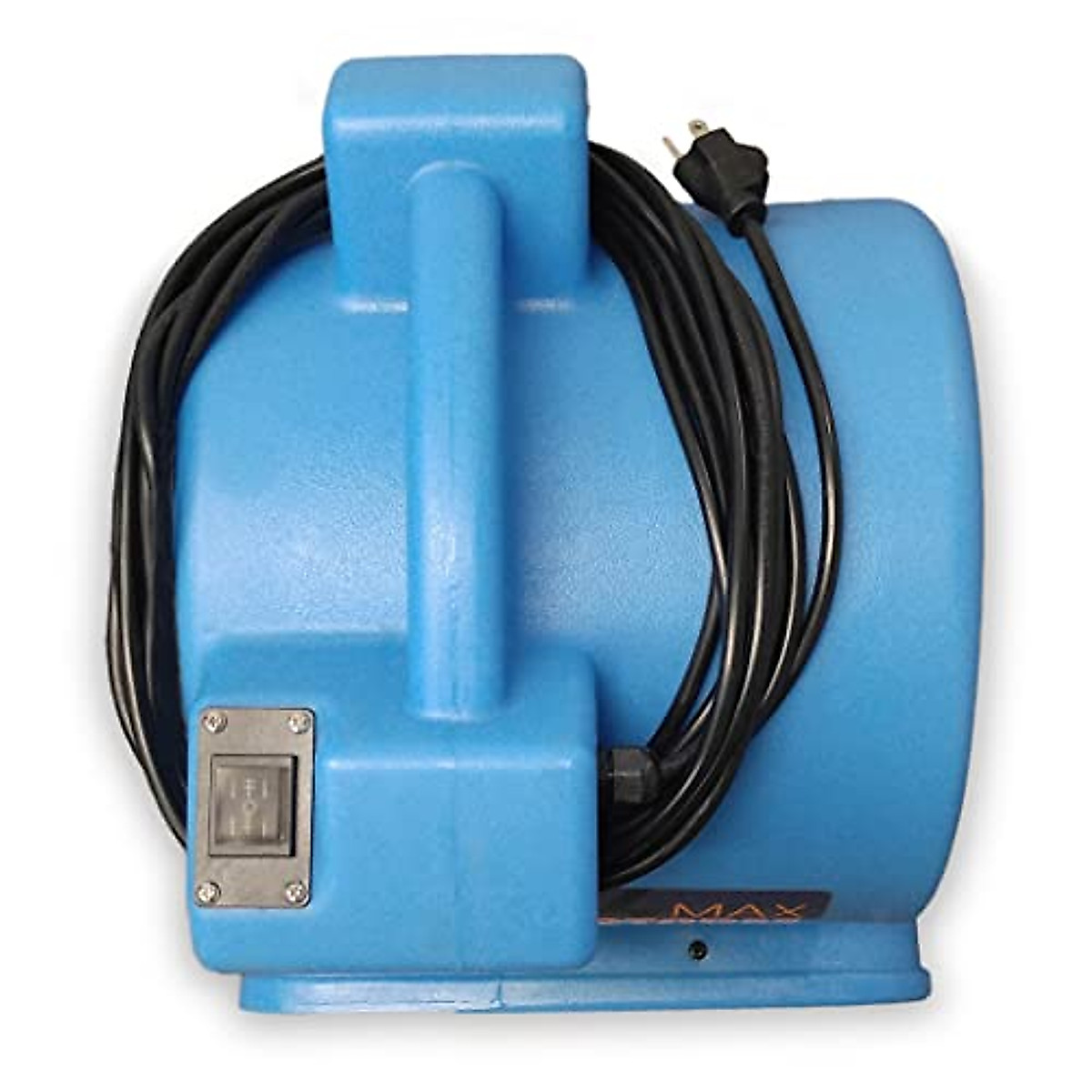 Soleaire Max Storm 1/2 HP Durable Lightweight Air Mover Carpet Dryer Blower Floor Fan for Pro Janitorial Cleaner, Blue, 1 Pack