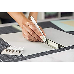 Cricut TrueControl Knife Kit - For Use As a Precision Knife, Craft knife, Carving Knife and Hobby Knife - For Art, Scrapbooking, Stencils, and DIY Projects - Comes With 5 Spare Blades - [Mint]